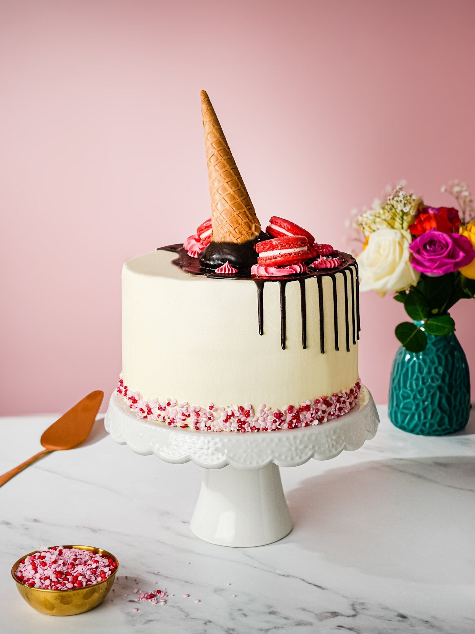 30th Birthday Party Cake Bundle | Next Day Delivery | Patisserie Valerie