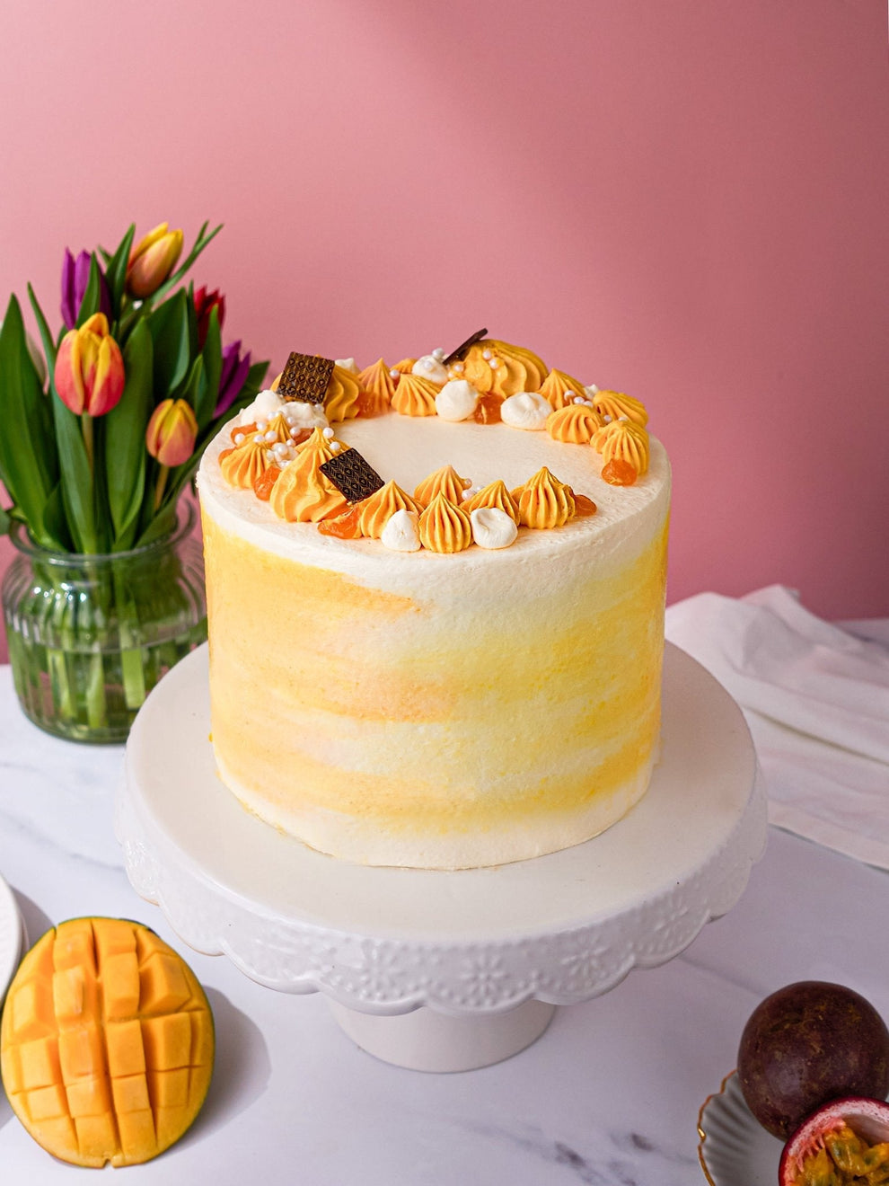 60th Birthday Cake Bundle - Mango & Passionfruit – Patisserie Valerie