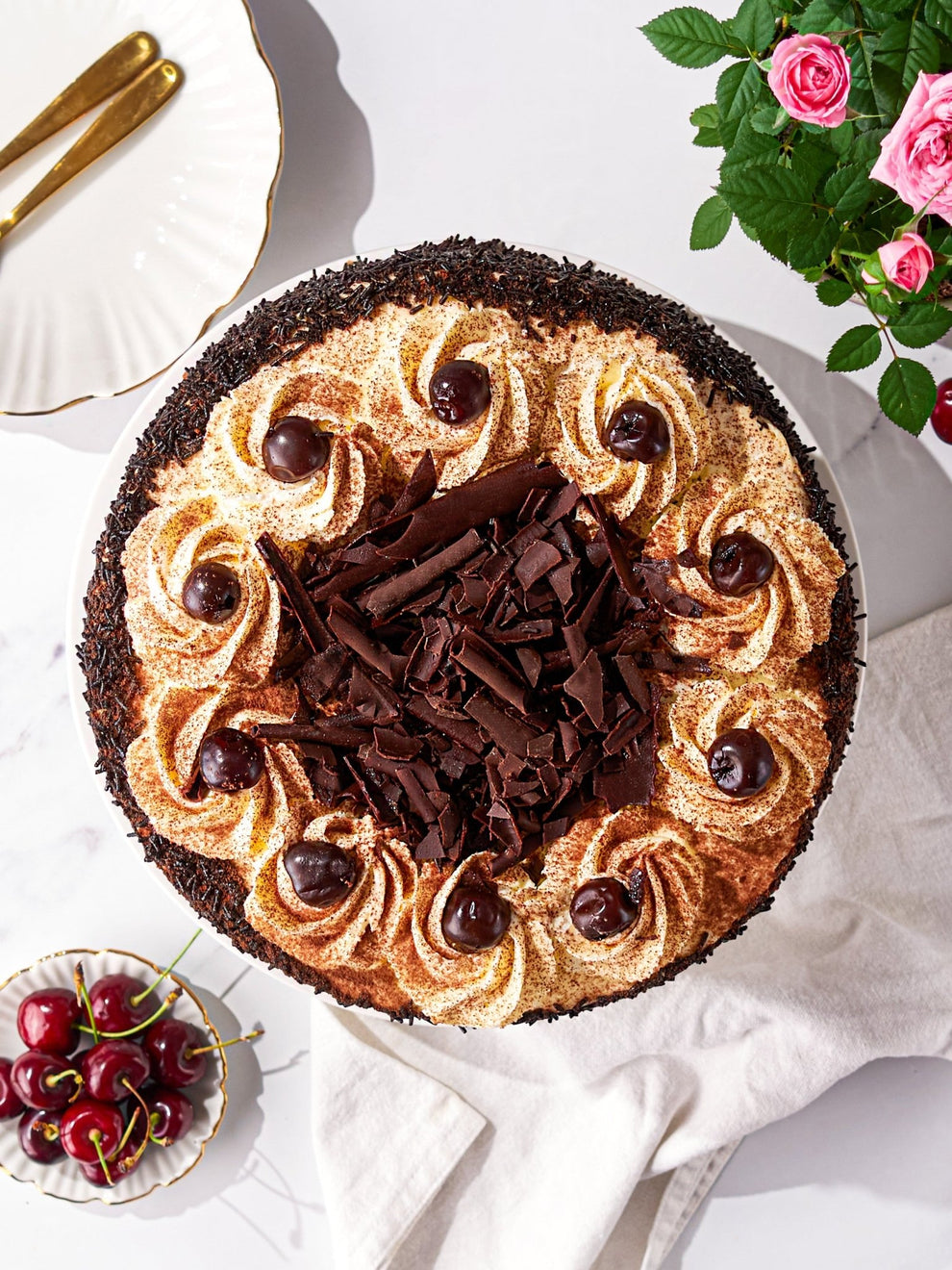 70th Birthday Cake Bundle - Black Forest Gateau – Patisserie Valerie