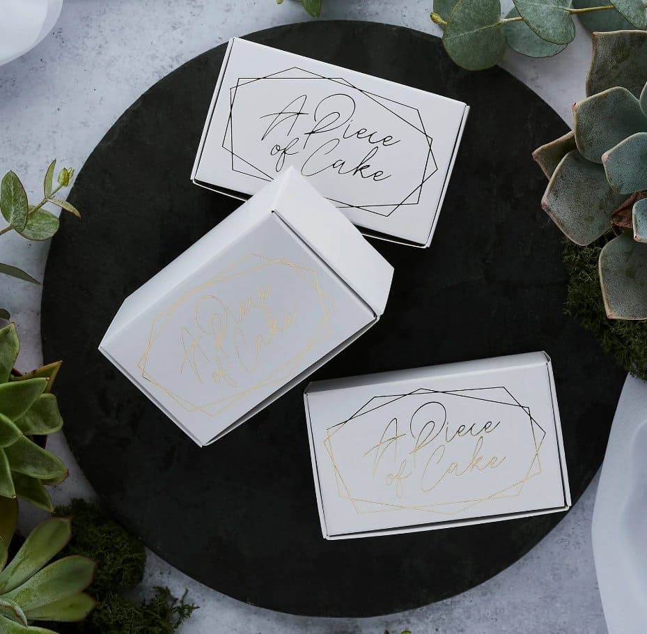 Mini Cake Boxes | Weddings | Patisserie Valerie