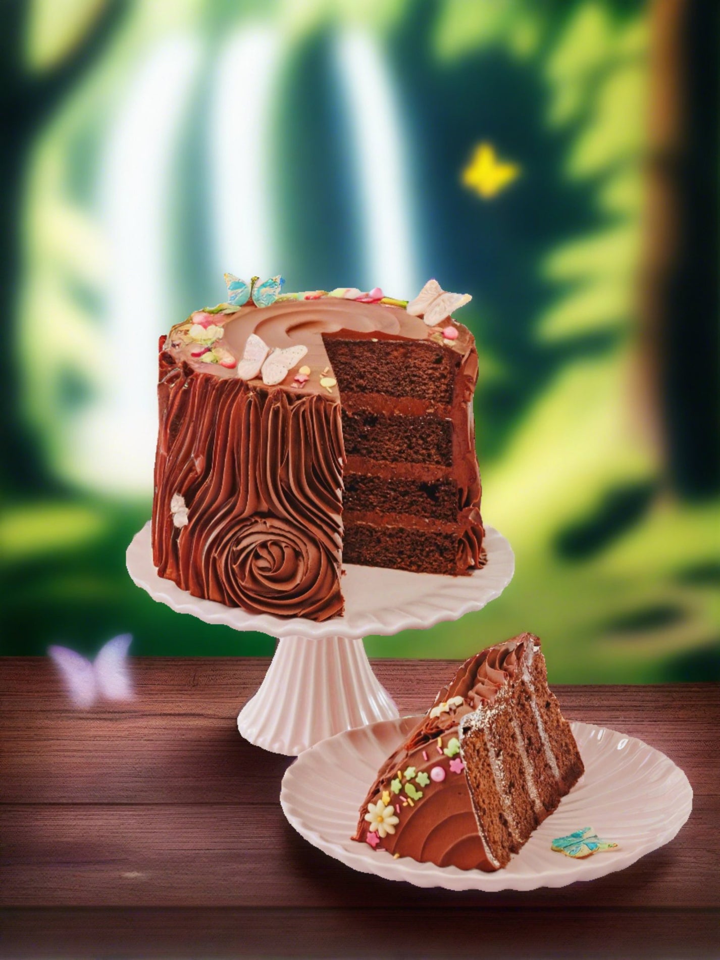 Chocolate Forest Fantasy Cake | Patisserie Valerie