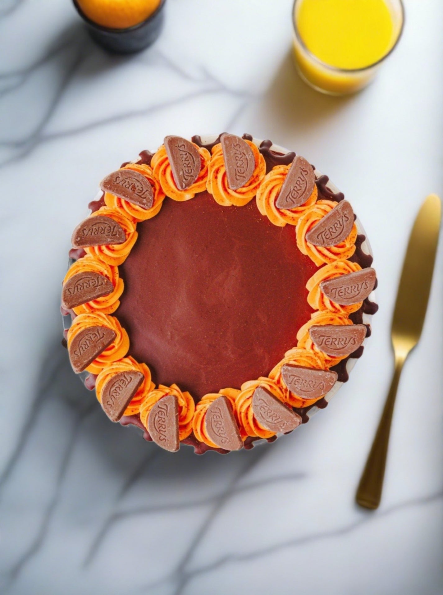 Chocolate Orange Cake Delivery | Next Day Delivery | Patisserie Valerie