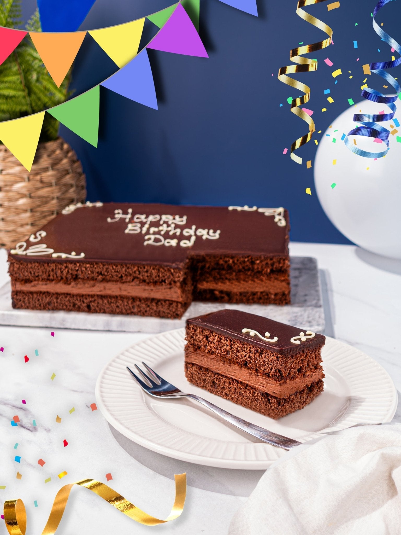Chocolate Party Cake | Next Day Delivery | Patisserie Valerie
