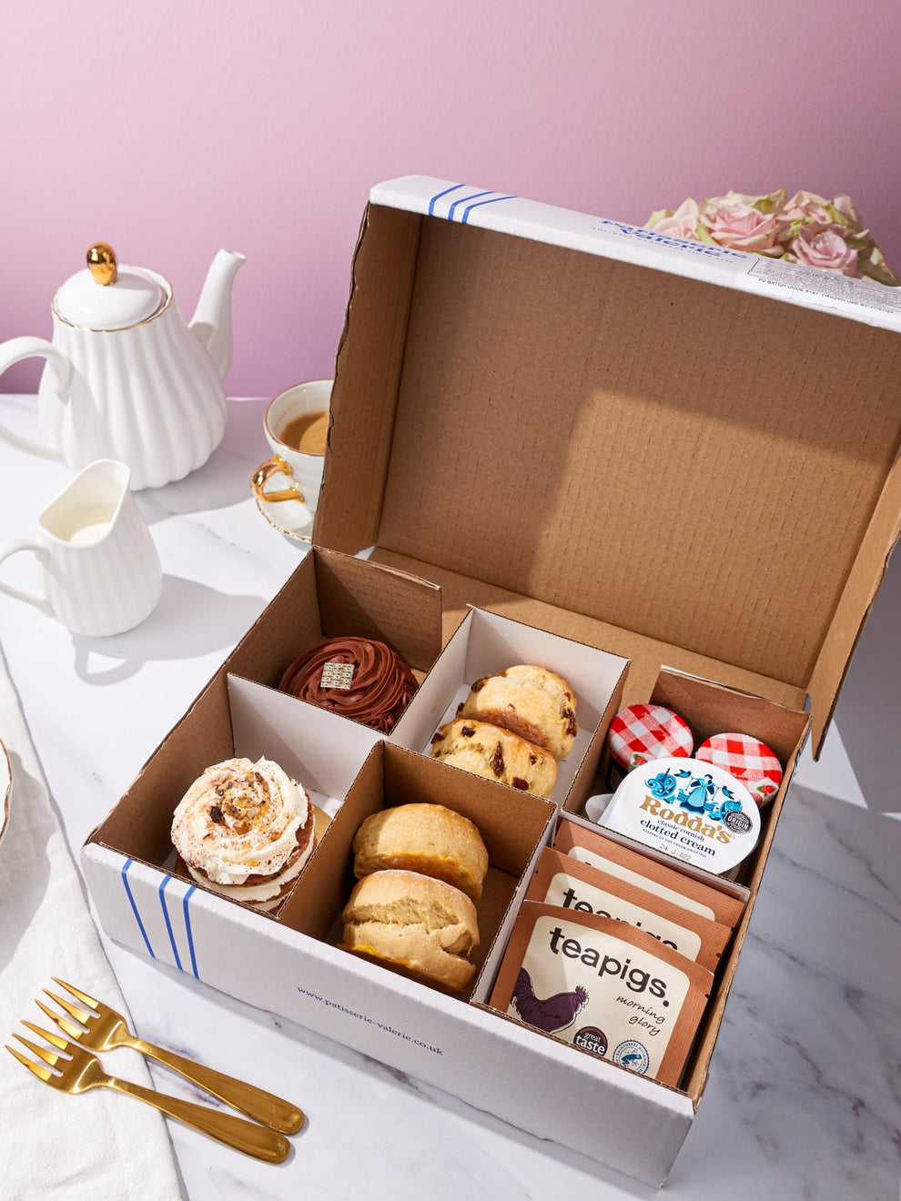 Classic Cream Tea | Next Day Delivery | Patisserie Valerie