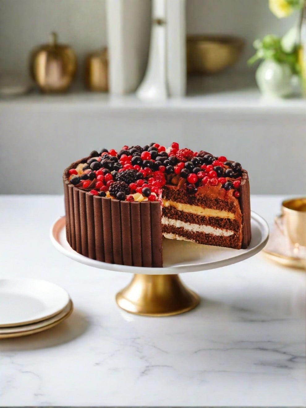 Classic Habana Gateau - Next Day Cake Delivery | Patisserie Valerie