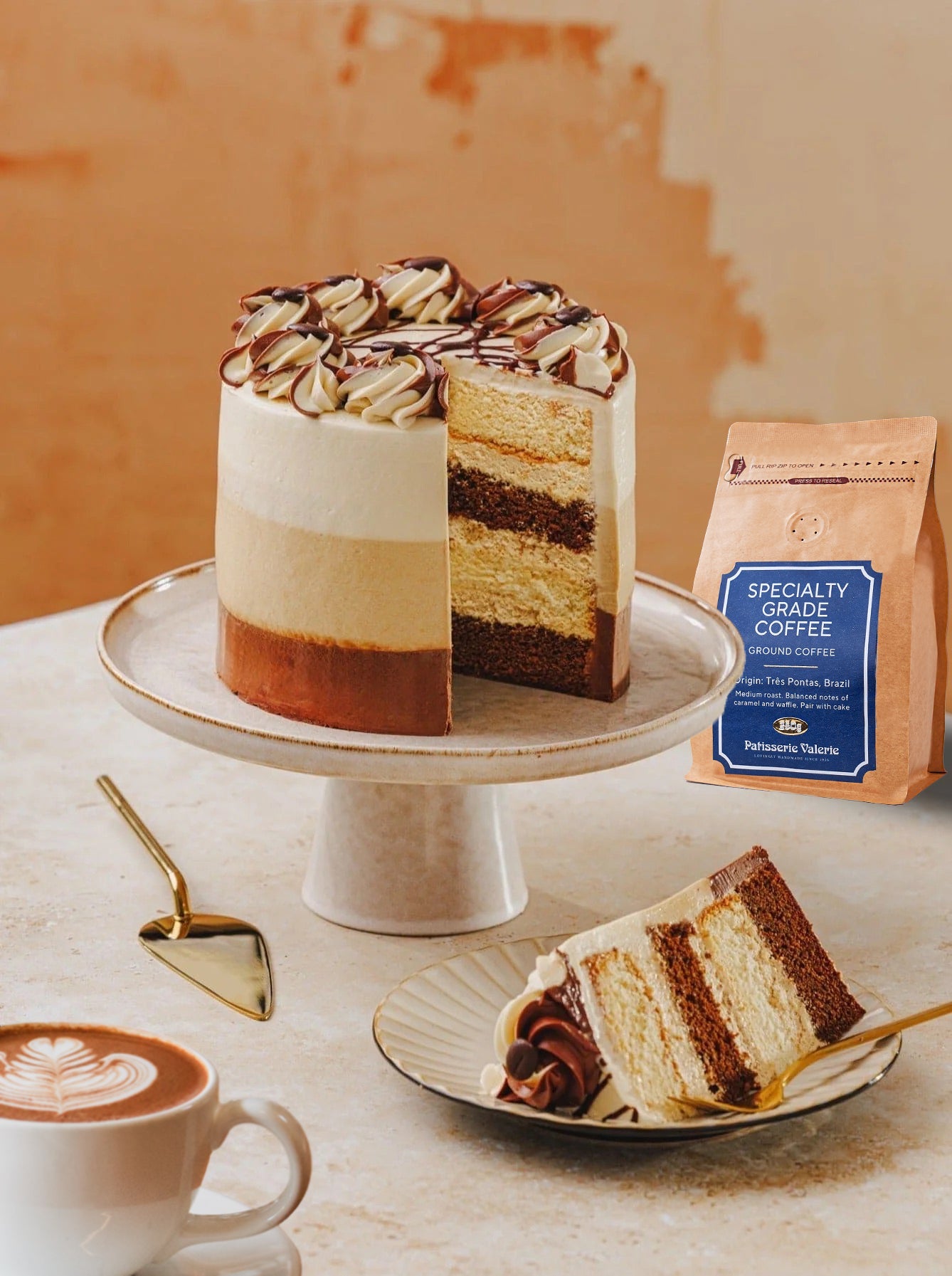 Coffee & Cake Duo - Espresso Martini | Patisserie Valerie