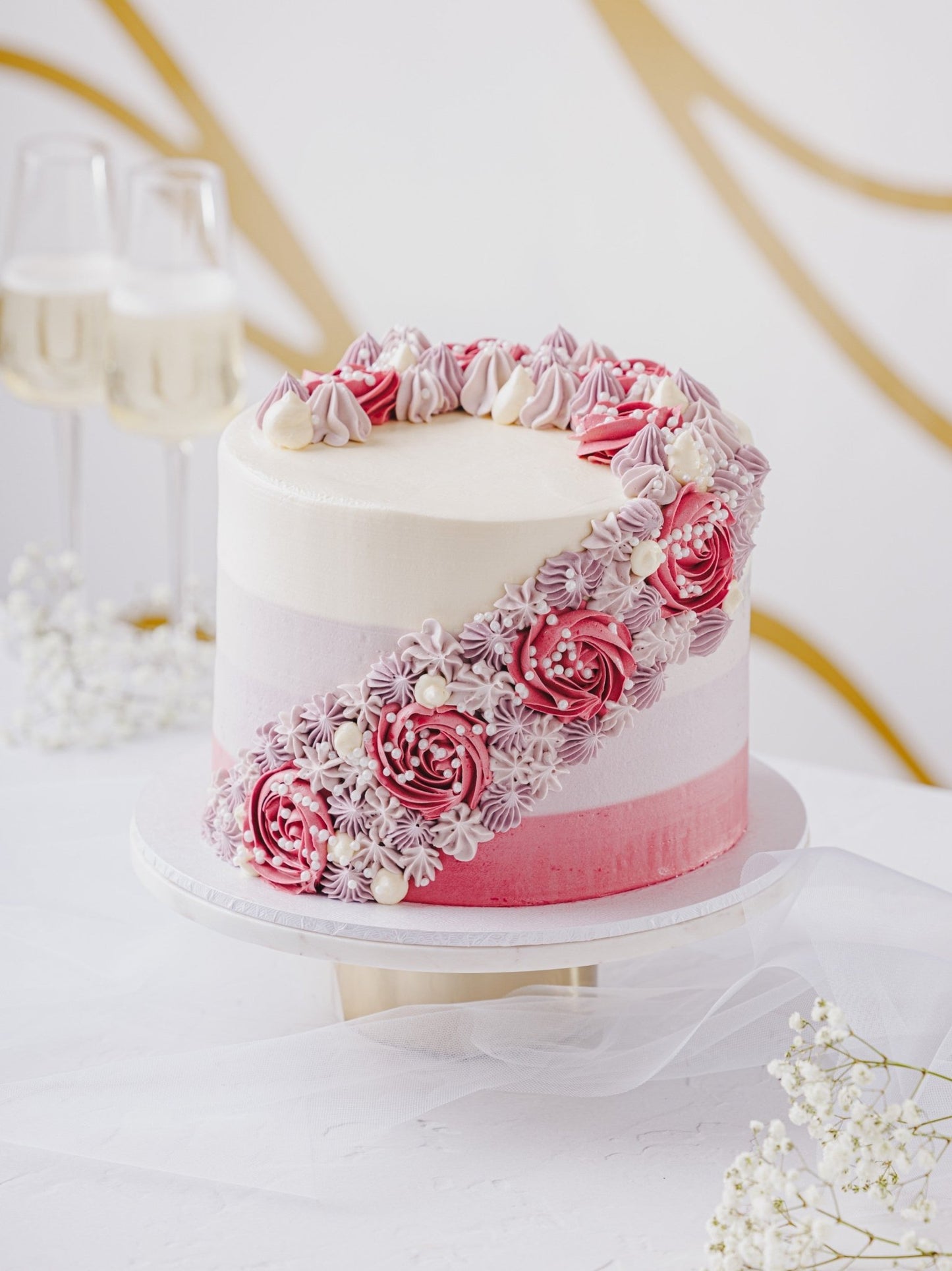 Waterfall wedding cake 60 photos - Astyledwedding.com
