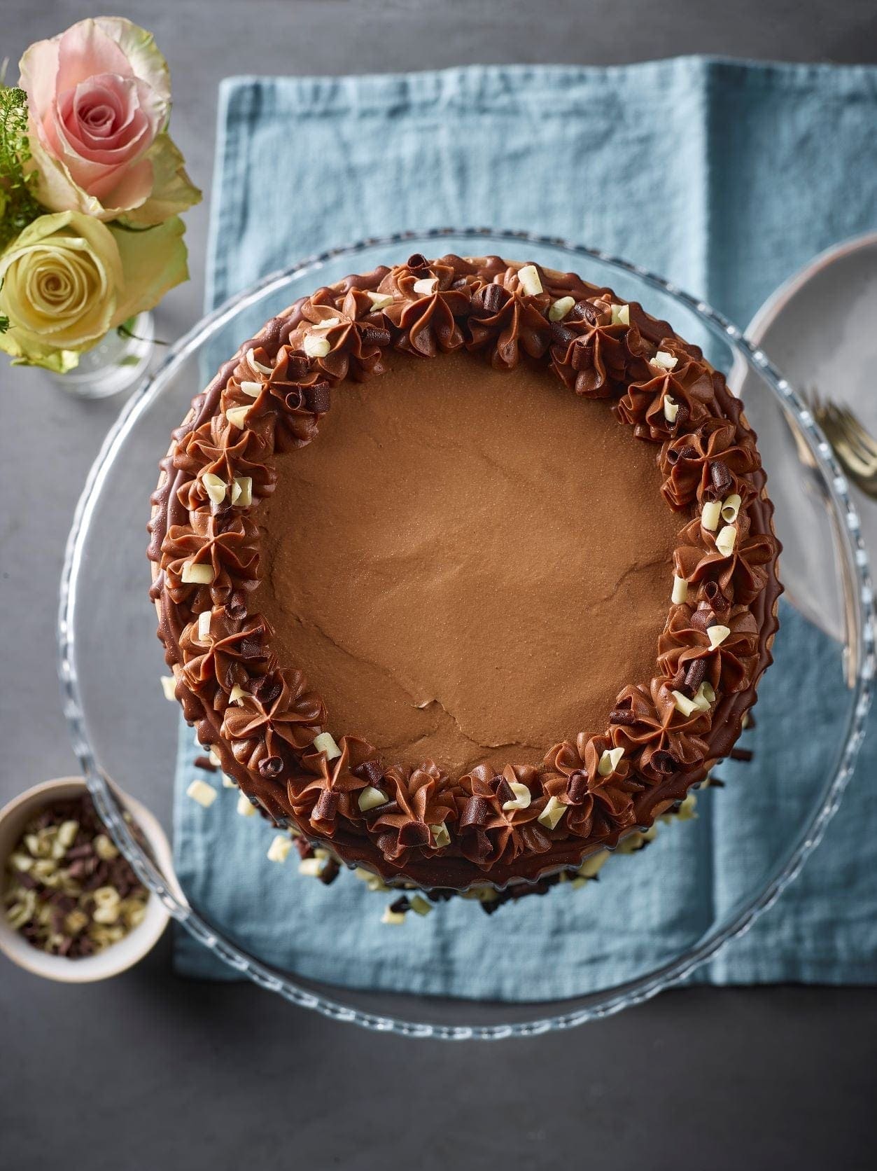 Four Layer Chocolate Birthday Cake Package | Patisserie Valerie