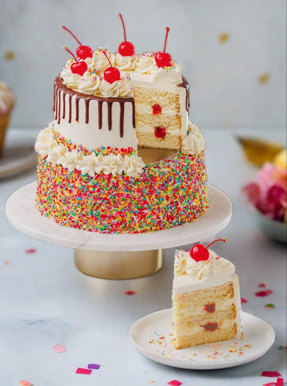 Ice Cream Sundae Birthday Cake | Kids Party Cakes | Patisserie Valerie