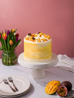 Mango & Passionfruit Cake | Patisserie Valerie