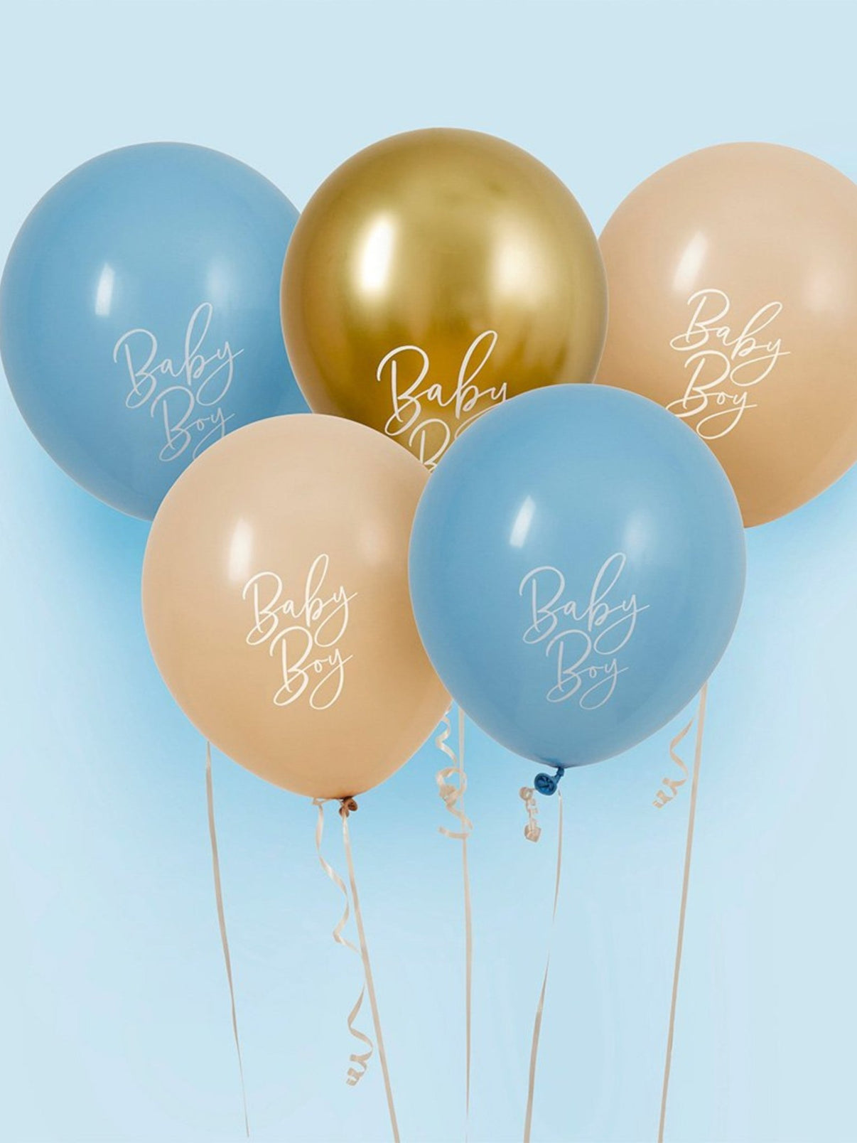 New Baby Boy Balloons | Baby Shower Balloons | Patisserie Valerie