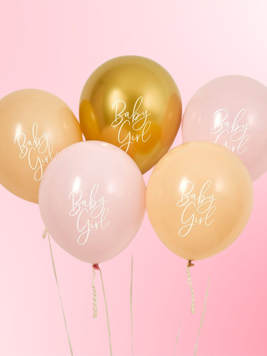 New Baby Girl Balloons | Baby Shower Balloons | Patisserie Valerie