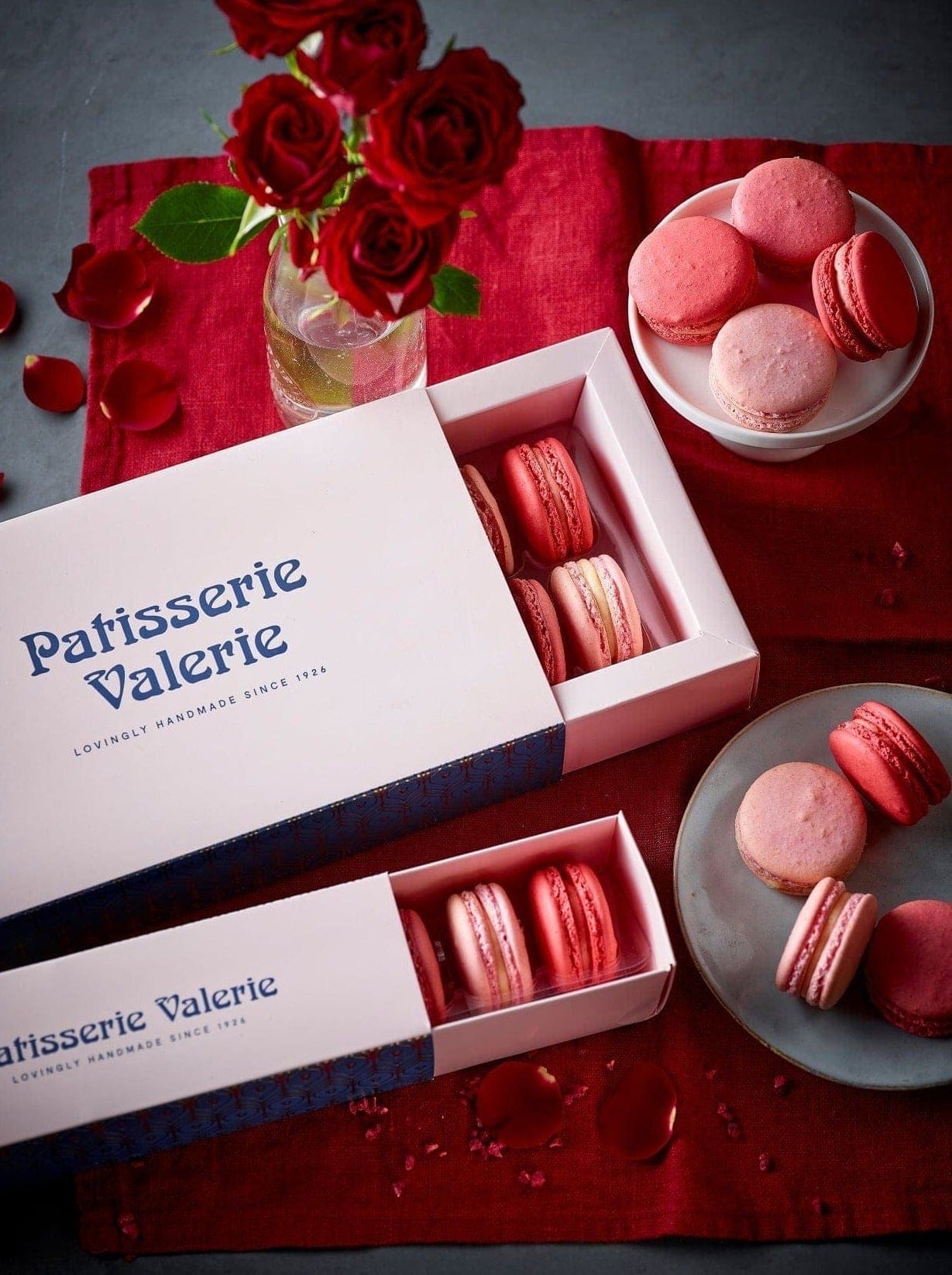 Pink Macaron Gift Box - Next Day Delivery | Patisserie Valerie