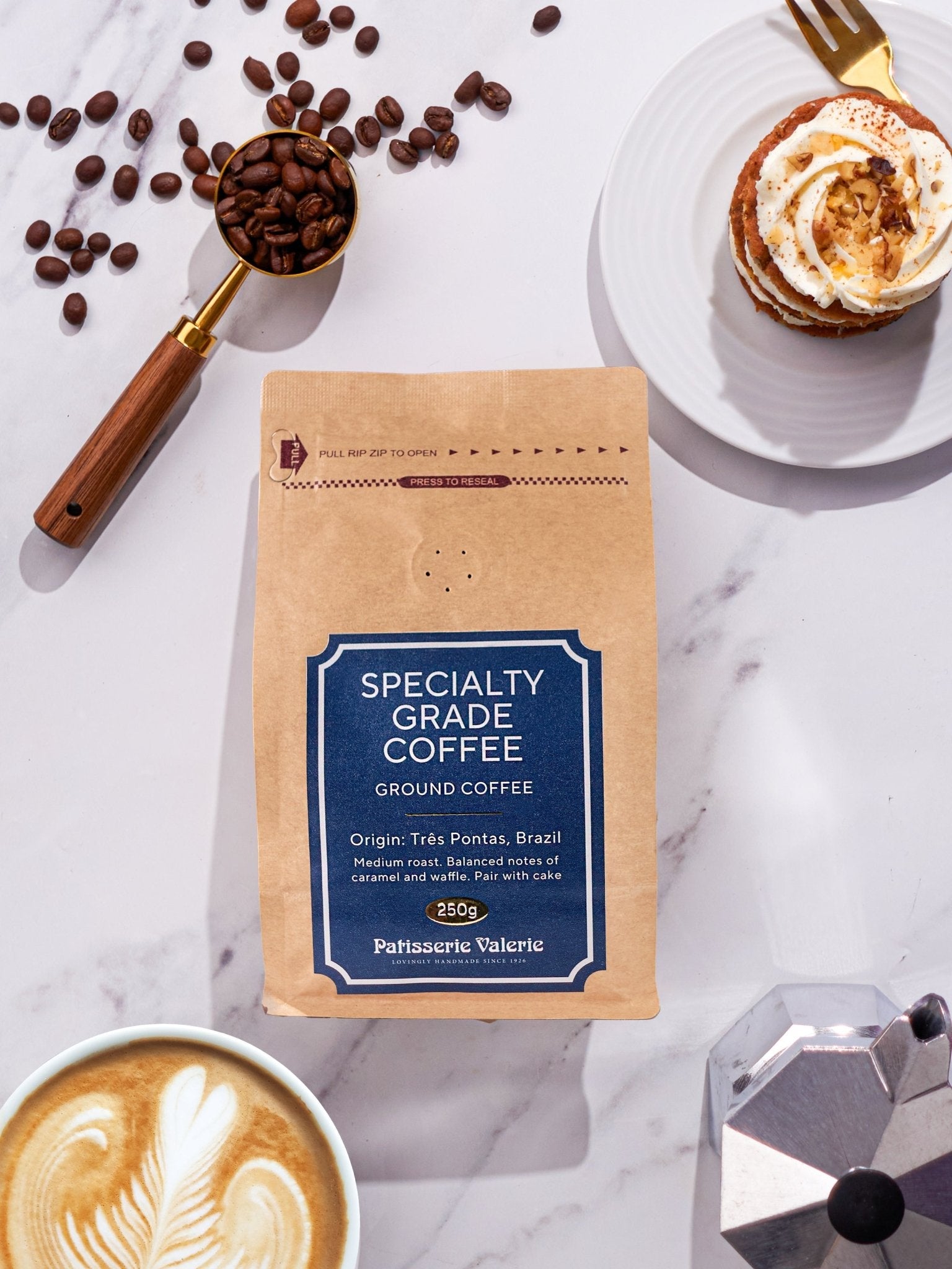 Specialty Grade Ground Coffee | House Coffee | Patisserie Valerie