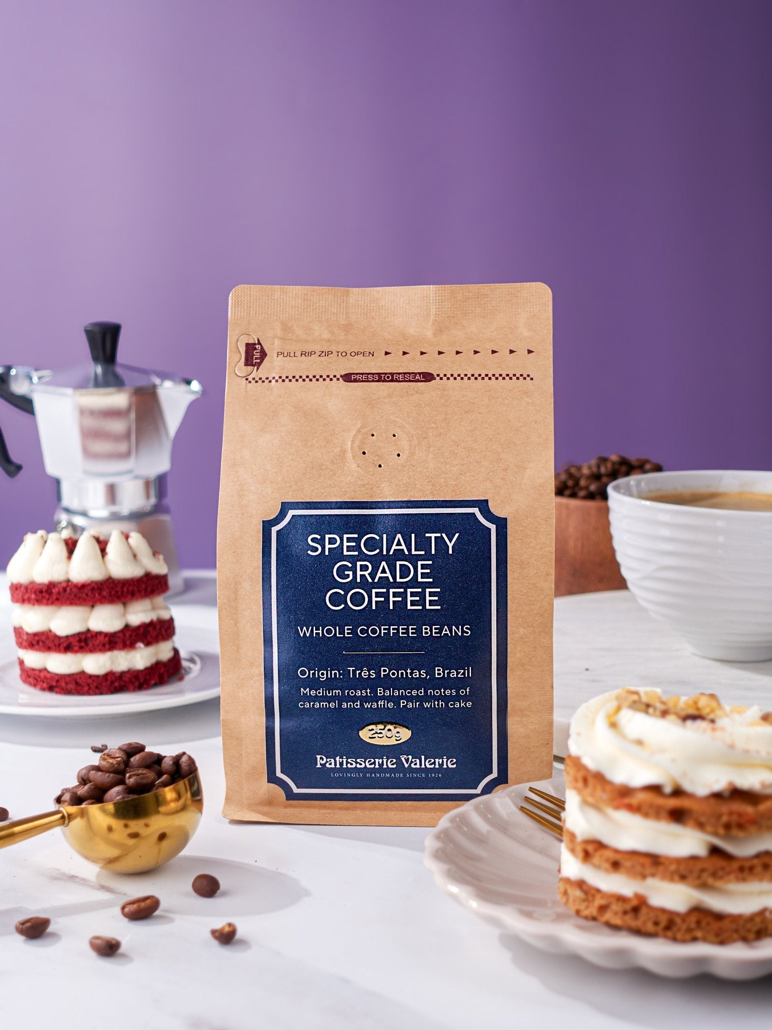 Specialty Grade Ground Coffee | House Coffee | Patisserie Valerie