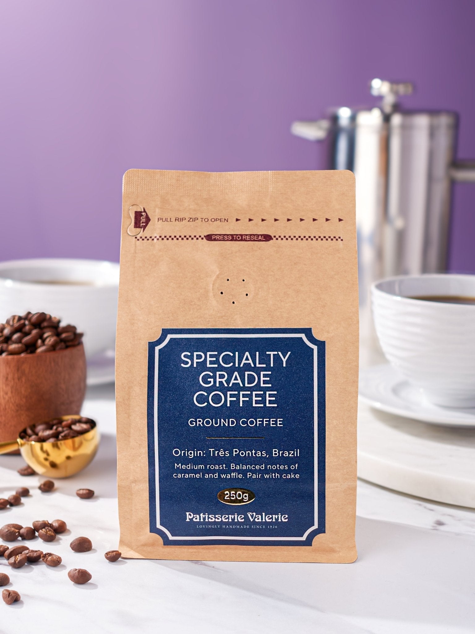 Specialty Grade Ground Coffee | House Coffee | Patisserie Valerie