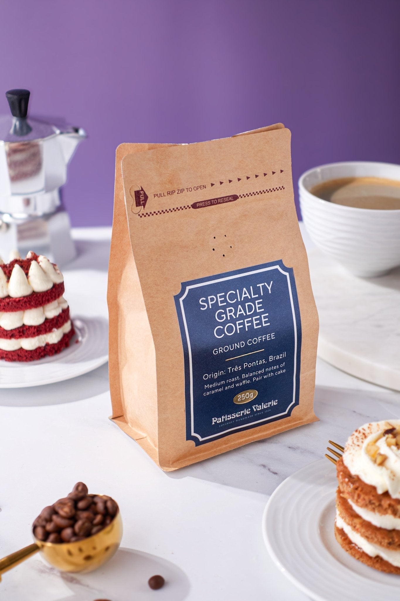 Specialty Grade Ground Coffee | House Coffee | Patisserie Valerie