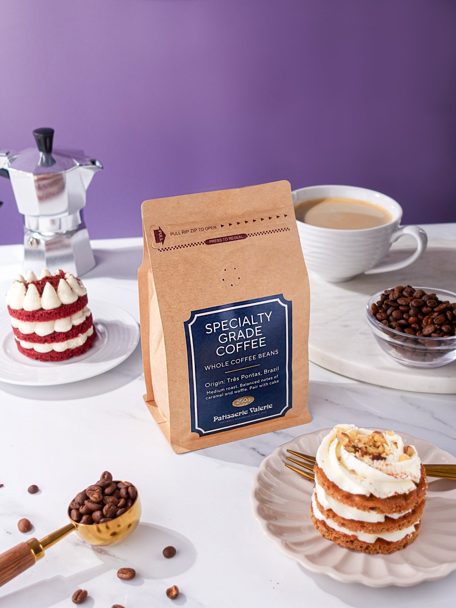 Specialty Grade Ground Coffee | House Coffee | Patisserie Valerie