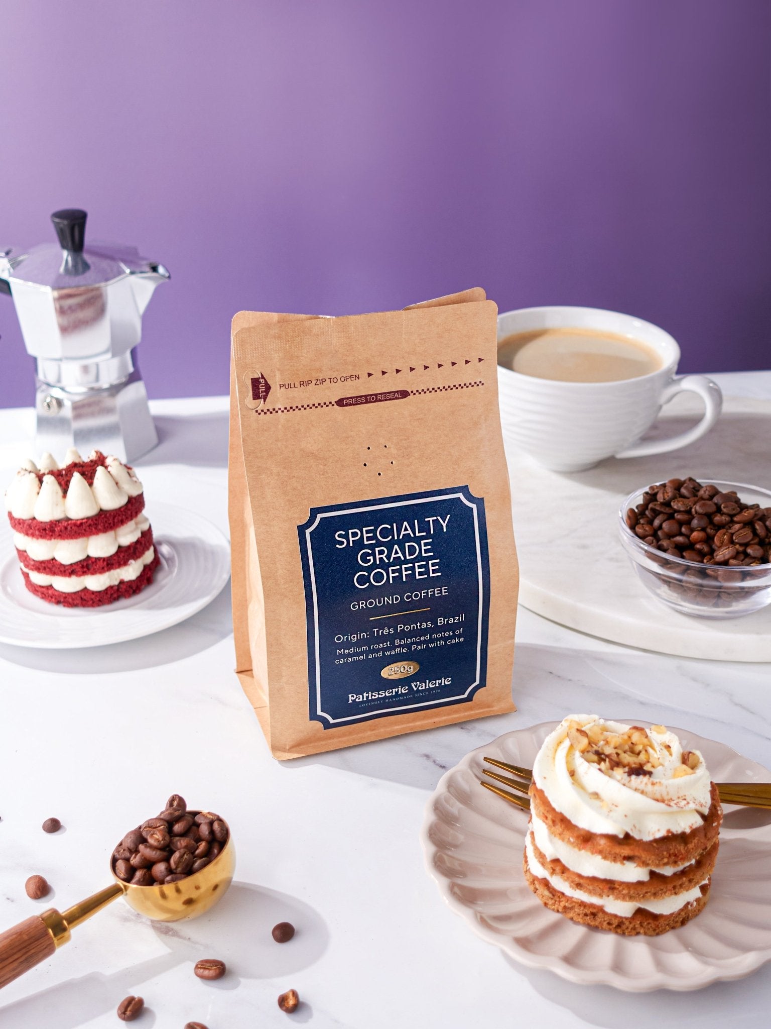 Specialty Grade Ground Coffee | House Coffee | Patisserie Valerie