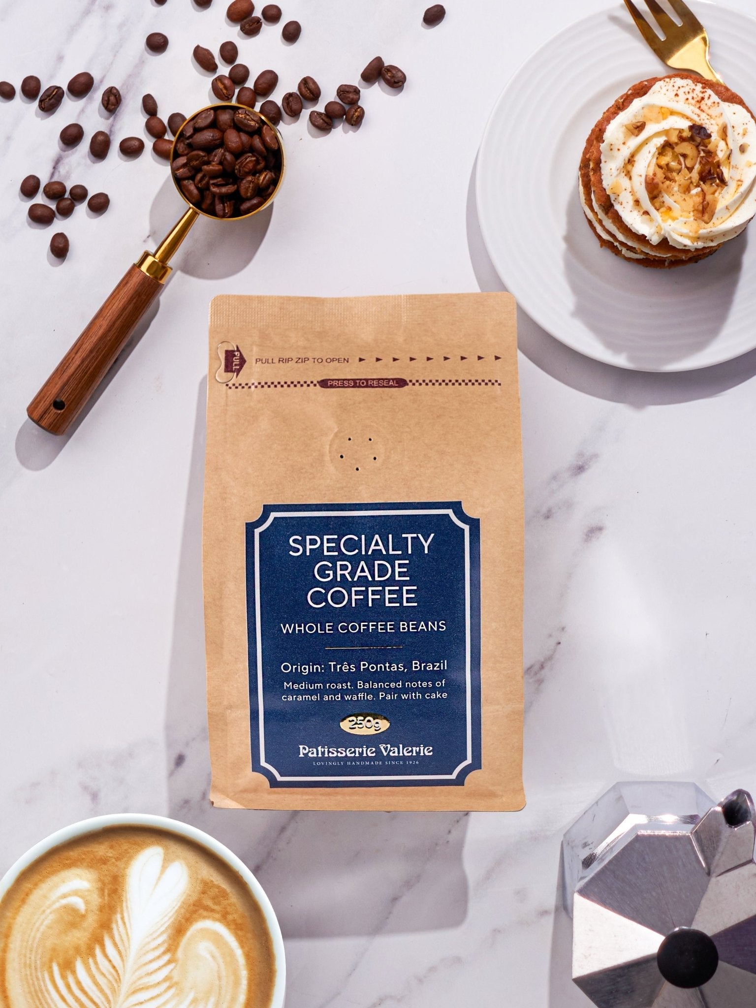 Specialty Grade Ground Coffee | House Coffee | Patisserie Valerie