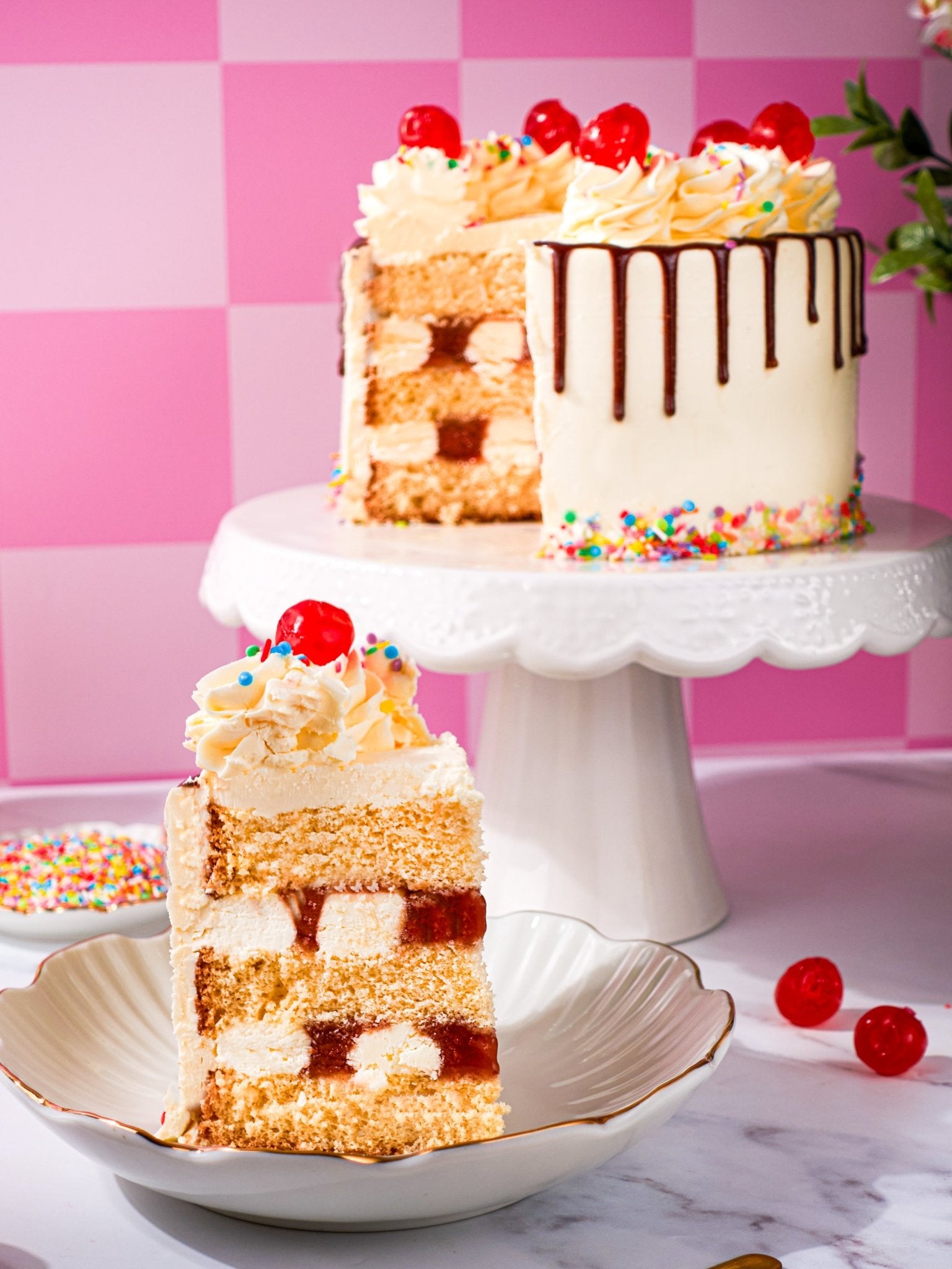 Sweet Treat Sundae Cake | Next Day Delivery | Patisserie Valerie