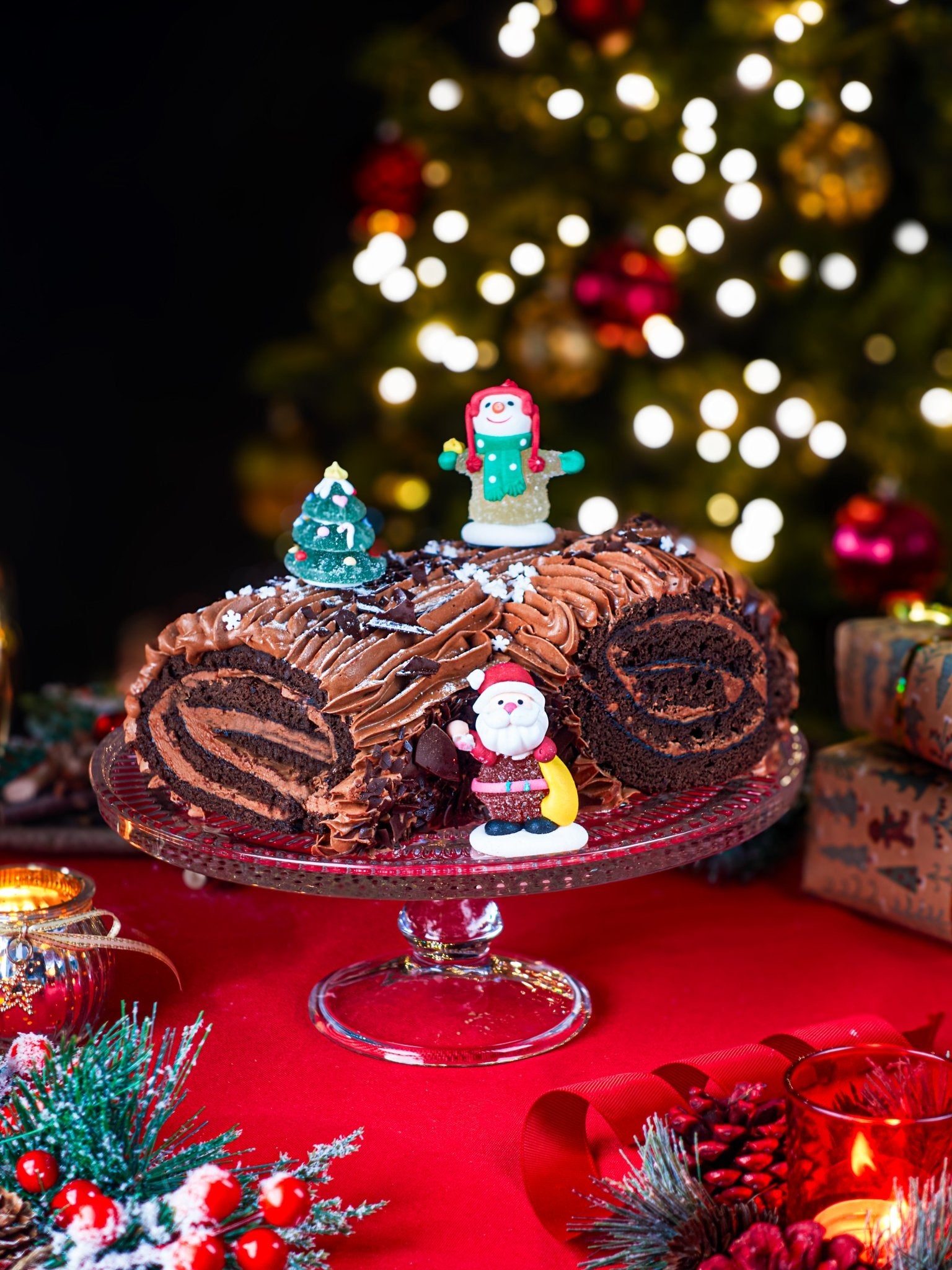 Traditional Yule Log | Patisserie Valerie | Next Day Delivery