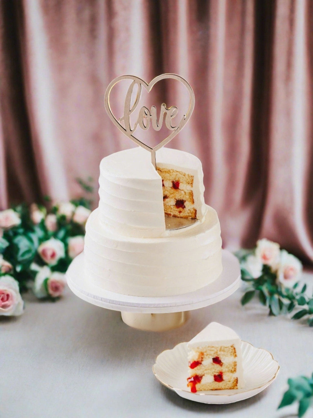 Vanilla Two Tier Wedding Cake | Nationwide Deliveries | Patisserie Valerie