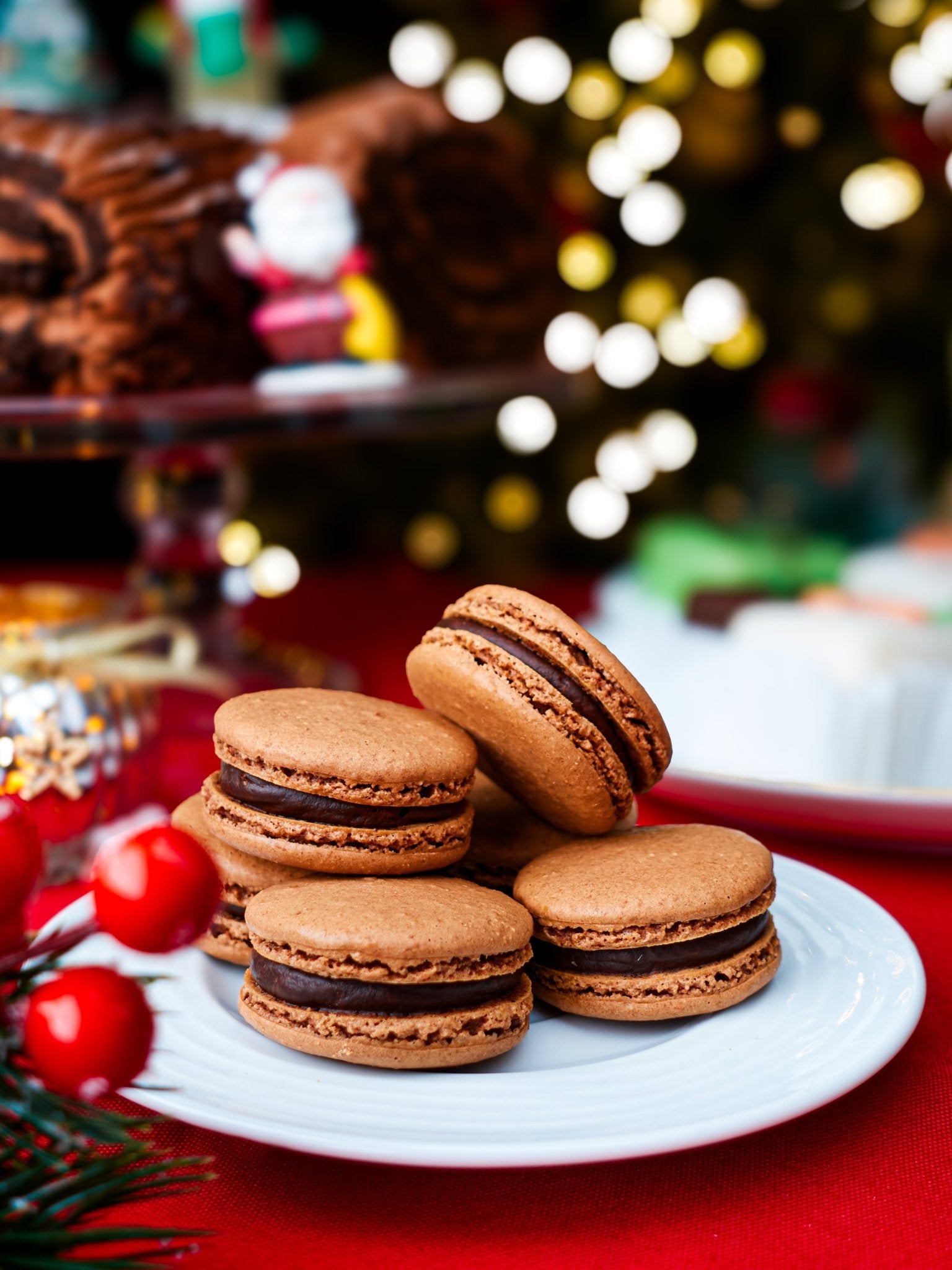 Yule Log Christmas Cake Hamper| Patisserie Valerie Cakes