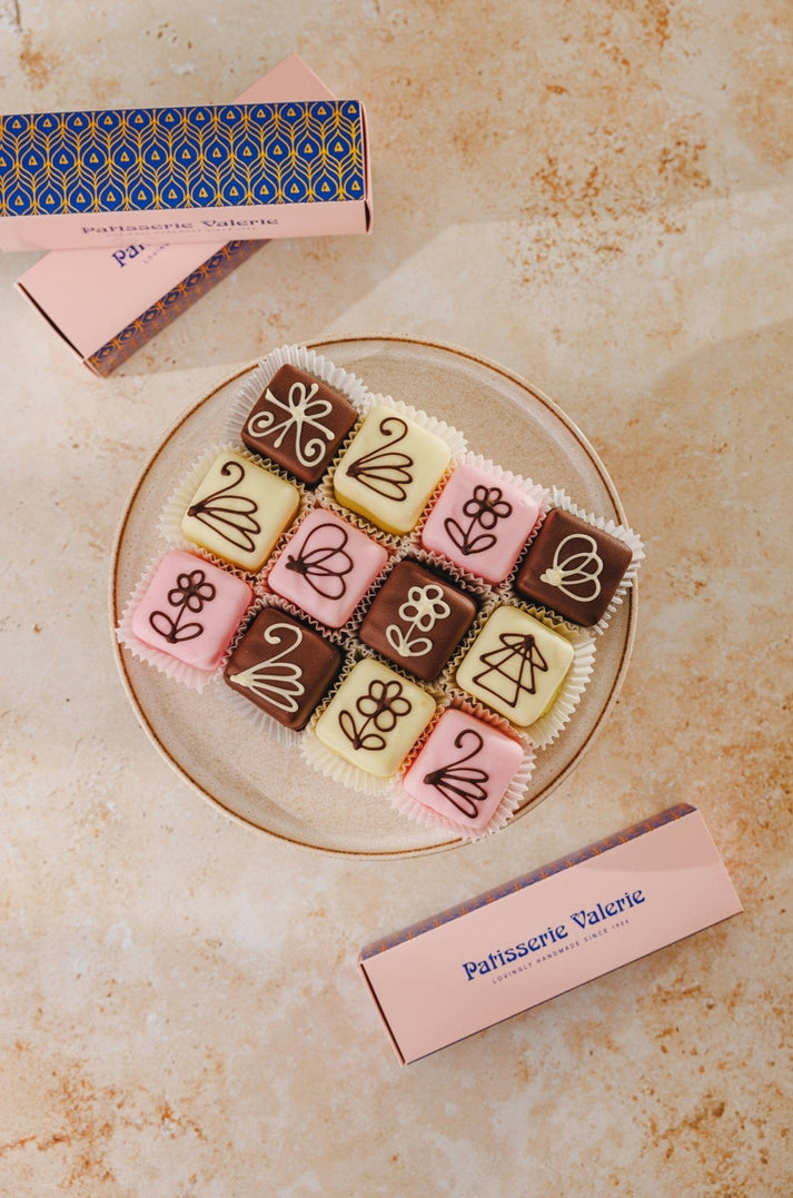 Fondant Fancies 12 Pack - Next Day Delivery | Patisserie Valerie