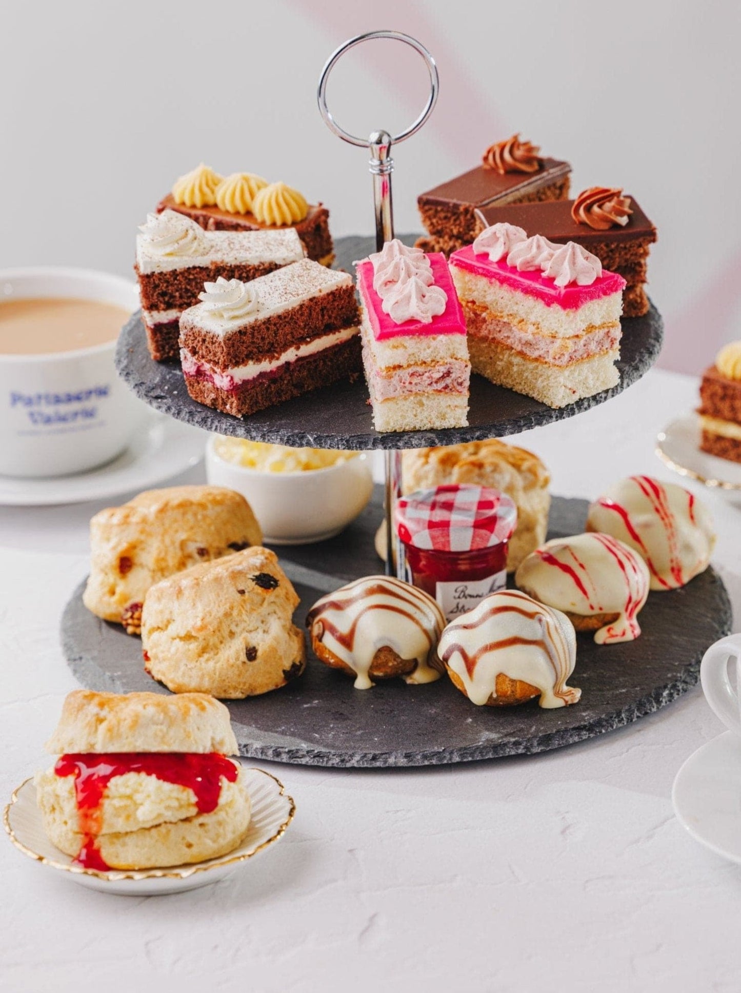 Madame Valerie's Afternoon Tea | Next Day Delivery | Patisserie Valerie