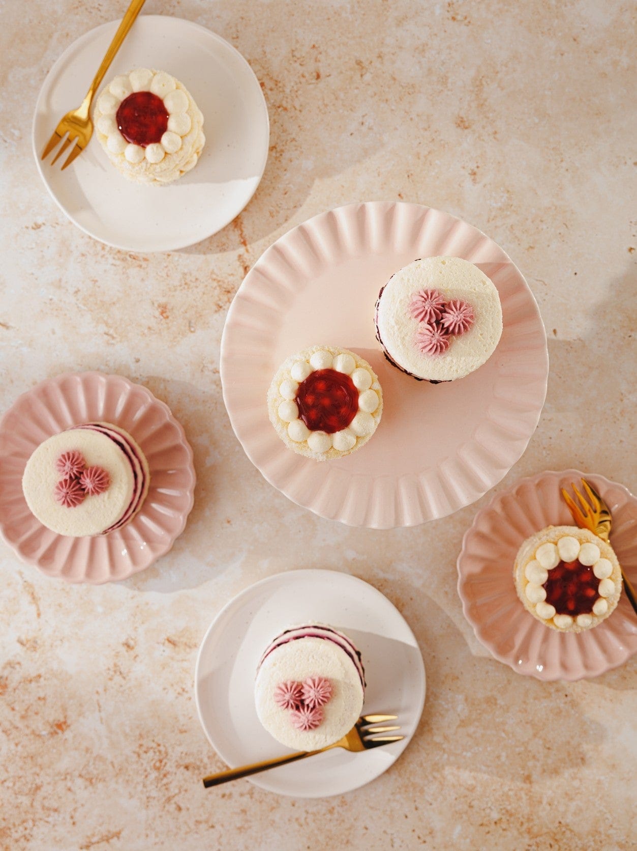 Mini Berry Cake Box - Next Day Delivery | Patisserie Valerie